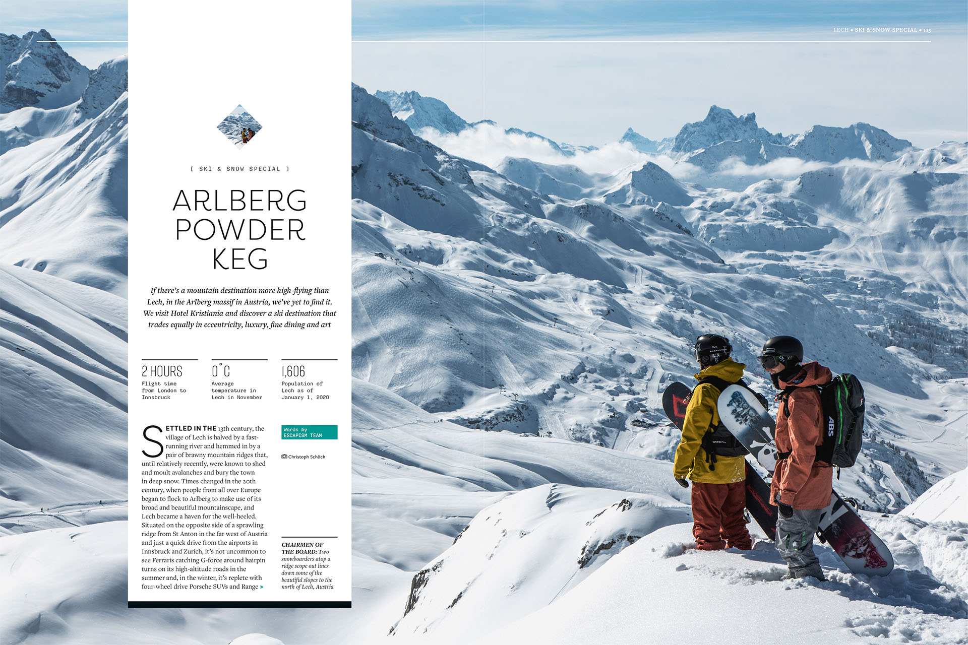 Read the magazine | Escapism