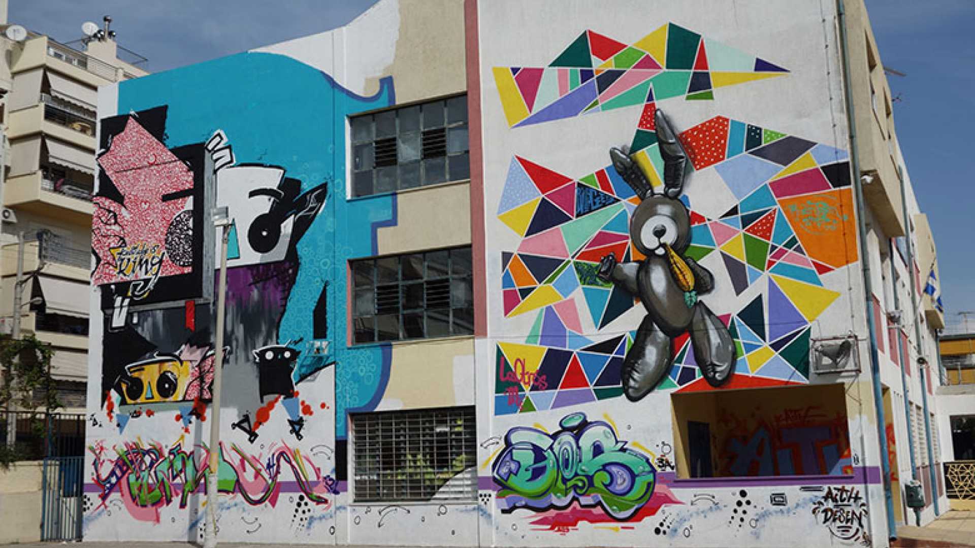 The Graffiti artists heralding a new Hellenistic art style in Athens ...