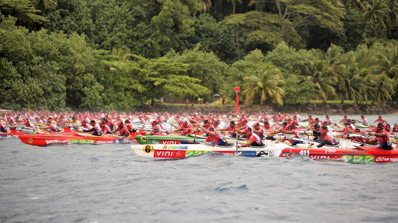 Canoe Racing in The Islands of Tahiti | Escapism